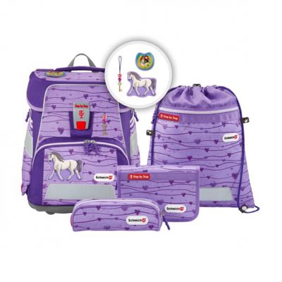 Step by Step Space 5-teilig. Ranzen-Set - Leder Meißner