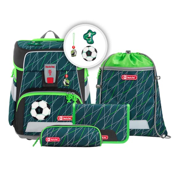 Step by Step Space 5-teilig. Ranzen-Set - Leder Meißner