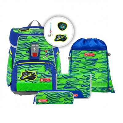 Step by Step Space 5-teilig. Ranzen-Set - Leder Meißner