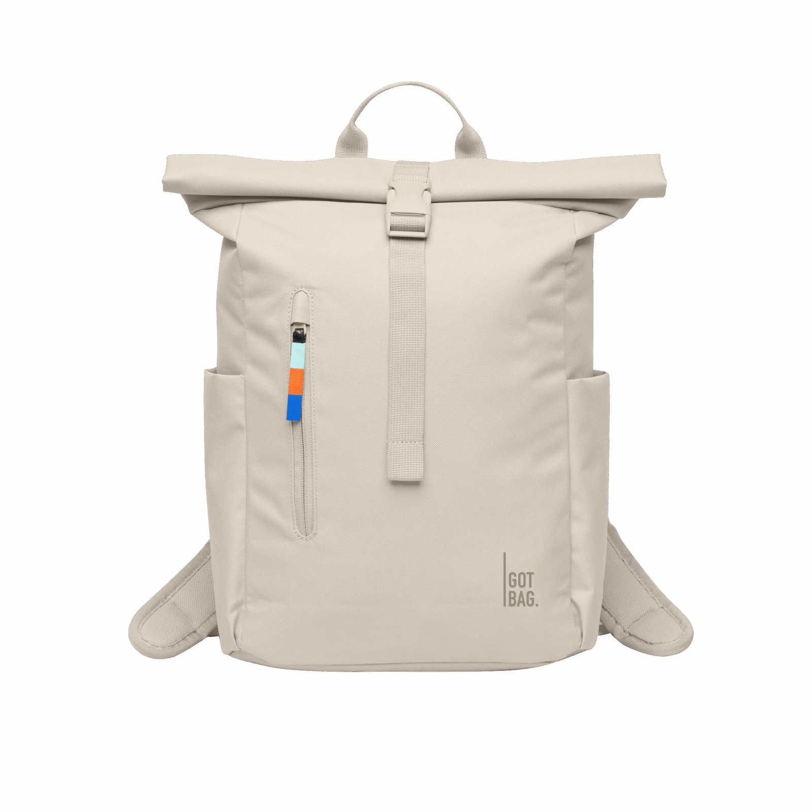 GOT BAG Rolltop Easy Small Rucksack mit Laptopfach 14" - Leder Meißner